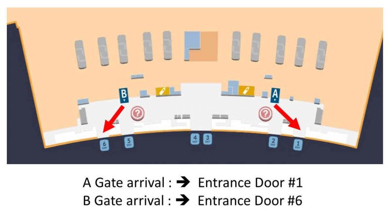 Incheon Airport Terminal 2 Pickup Location ⋆ Welcome-To-Korea.com
